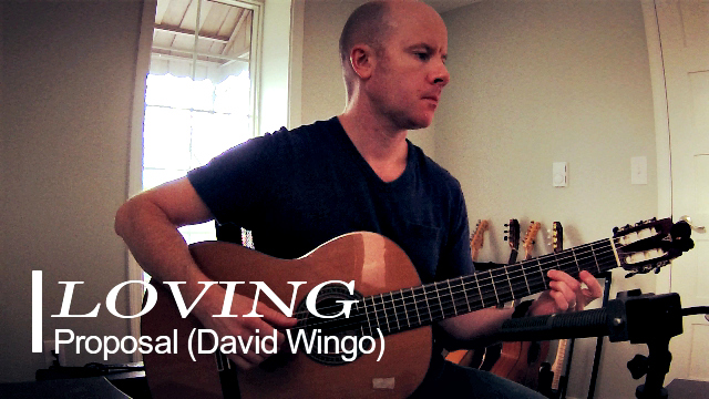 Loving (2016): Proposal (David Wingo) for guitar + TAB