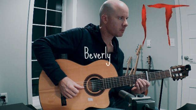 It (2017): Beverly (Benjamin Wallfisch) for guitar + TAB