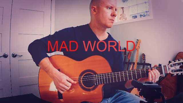 Mad World | fingerstyle guitar + TAB