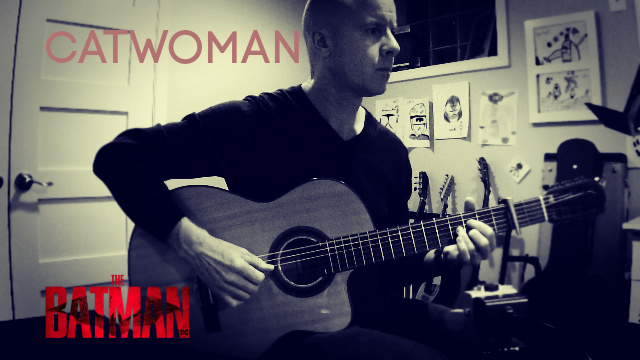 Catwoman (The Batman) fingerstyle guitar + TAB